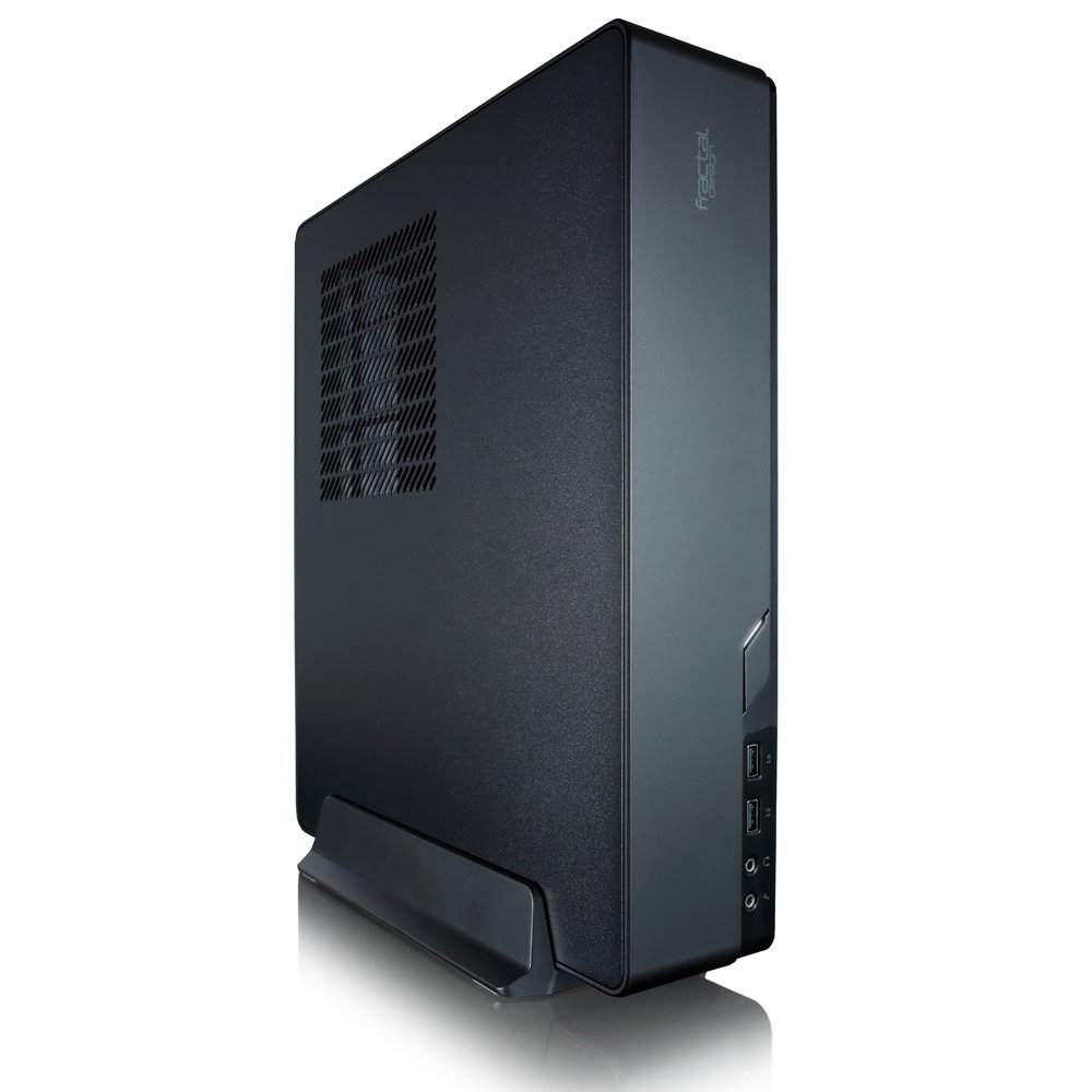 Fractal Design Node 202 - Black - Mini-ITX Slim Profile Compact Small Form Factor Computer Case β Modular Interior - USB 3.0