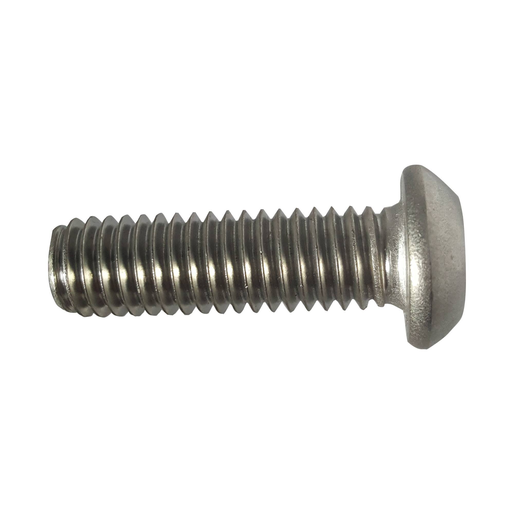 Fastenere Torx Security Machine Screws - 8-32 x 3/8" (25-Pack) Stainless Steel, Tamper-Resistant, Button Head Screws, Bolt Screw for Higher Level of Safety & Theft Prevention