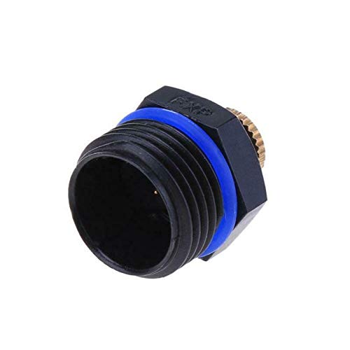 Yahpetes 9 Pcs Garden Misting Nozzles 1/2" Adjustable Garden Lawn Water Spray Misting Nozzle 360-rotating Agricultural Lawn Watering atomizing Greenhouse Spray Irrigation atomizing Micro Sprinkler