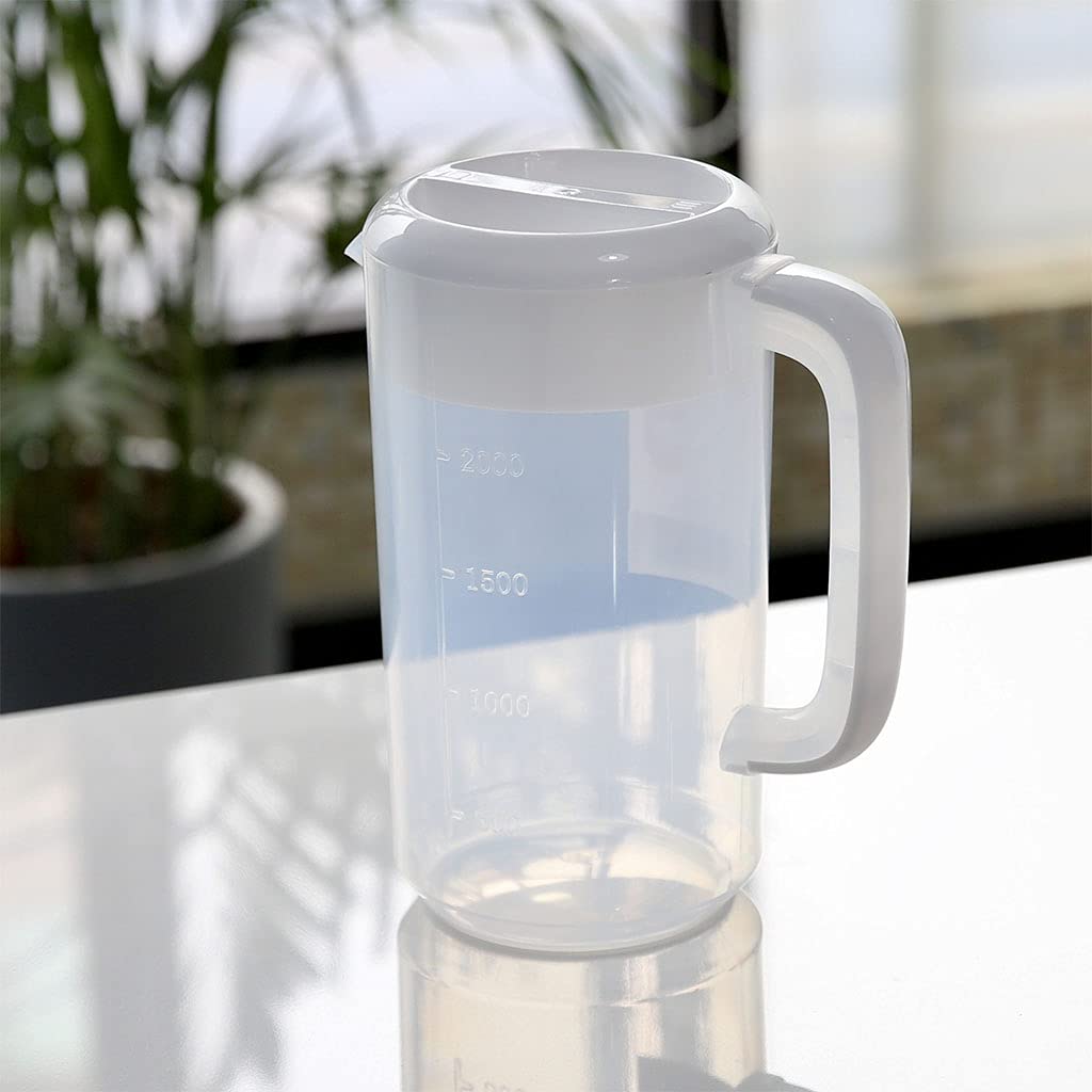 4L Water Bottles To Drink Cold Kettle Pitcher With Lid For Hot Cold And Iced Tea Large Capacity 5 Colors Refrigerator Cold Kettle Plastic