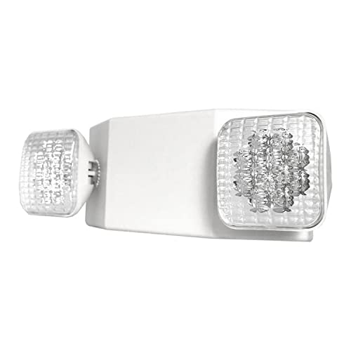 Hardware & Outdoor eTopLighting [2-Pack] LED Emergency Exit Light - Standard Square Head UL924, EL5C12X2