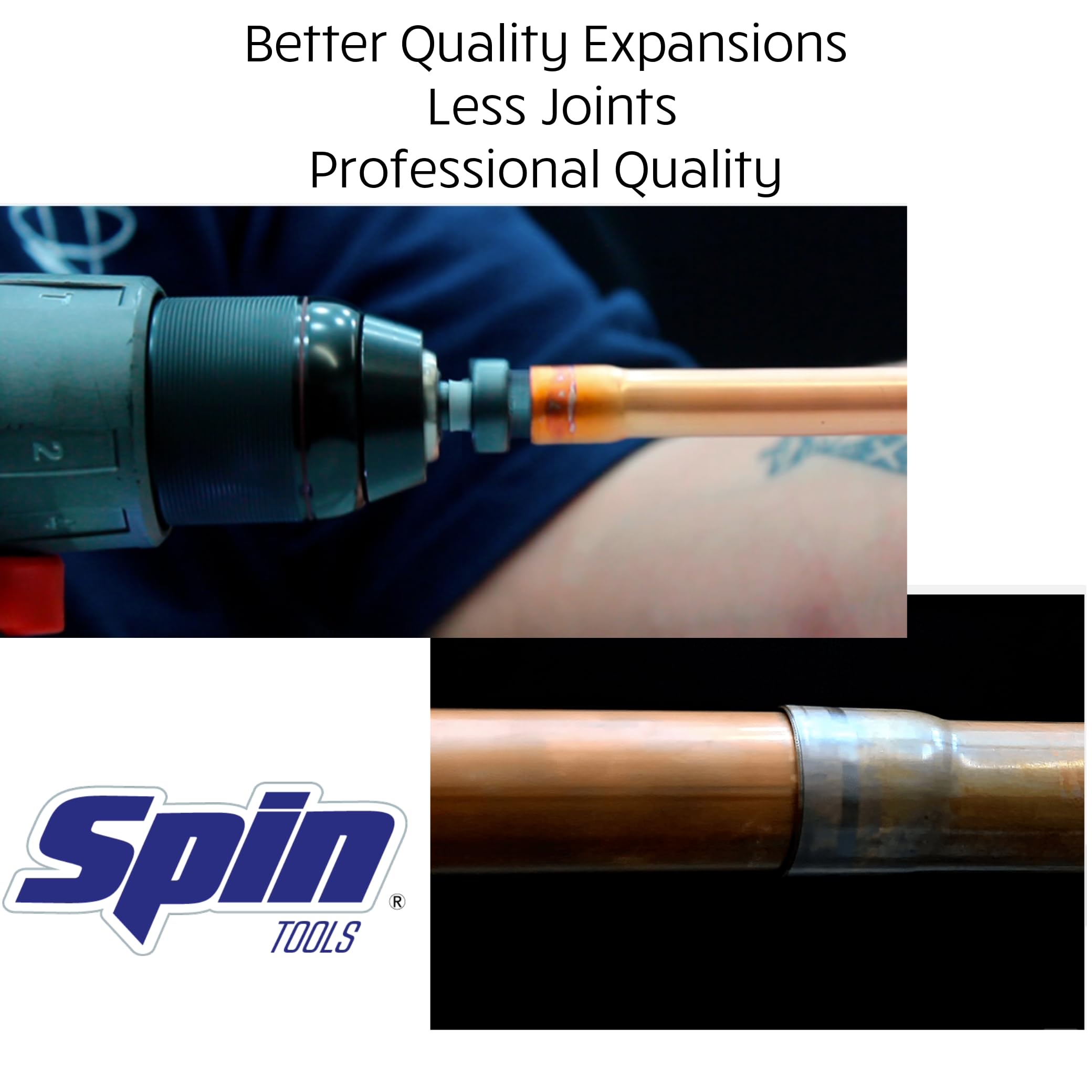 SPIN S1516 Swaging Tool, 5/16-Inch, Individual Hex Drill Bit