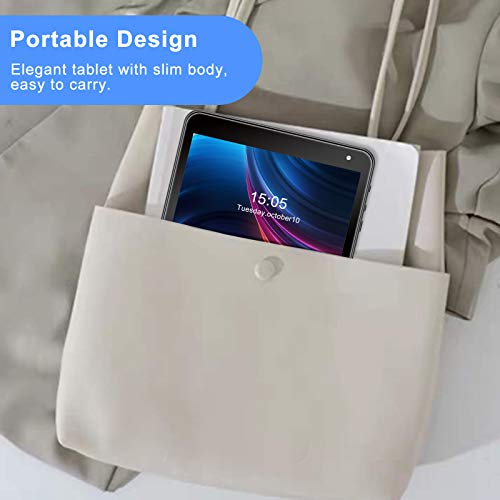 AWOW Tablet 10.1 inch Android Tablet, 1.5GHz Quad Core, 2GB RAM, 16GB ROM, 1280 x 800 HD IPS, 0.3MP & 2MP Camera, Android 10(Go Edition), 2.4G WiFi, Bluetooth 4.0, 5000mAh Battery Capacity