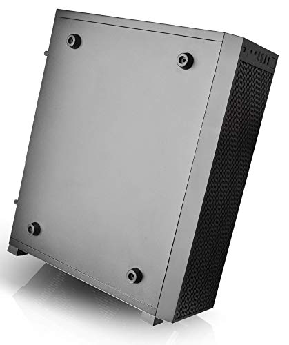 Thermaltake Core G3 Black Slim Small Form Factor ATX Perforated Metal Front and Top Panel Gaming Computer Case 2.0 Edition with Two 120mm Front Fan Pre-Installed CA-1G6-00S1WN-A0