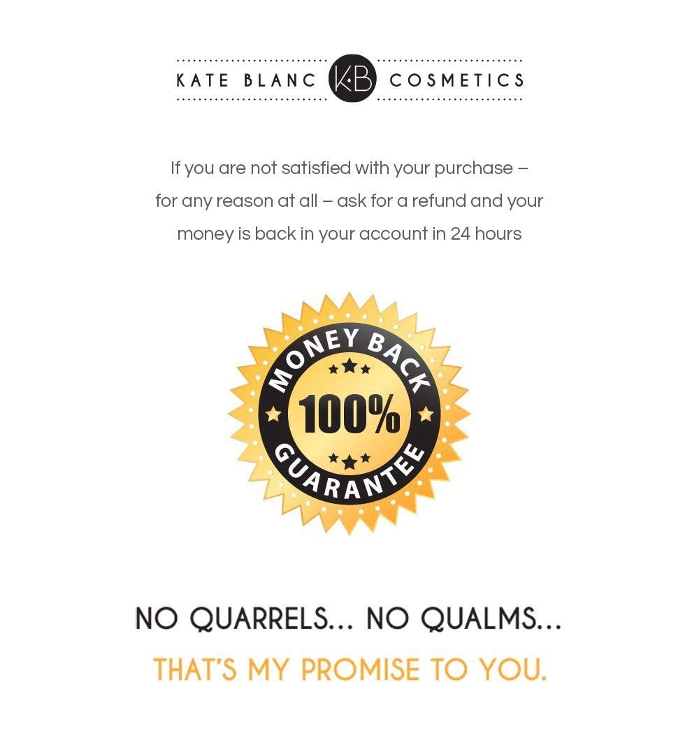 Kate Blanc Cosmetics Argan Oil for Hair, Face & Skin from Morocco. Promotes Hair Growth (4oz, USDA Certified Organic, Cold Pressed & 100% Pure)