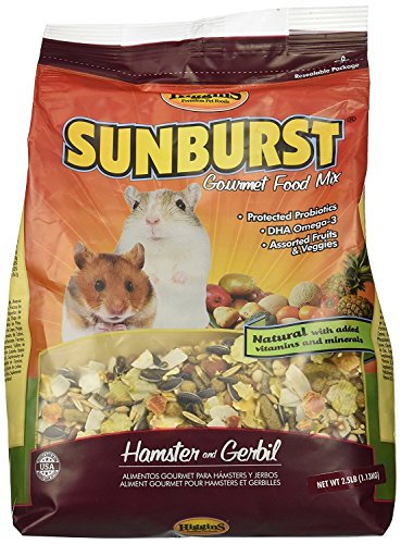 Higgins Gourmet Hamster & Gerbils Food. 2.5 lb. Bag Hamster Food, Gerbil Food.