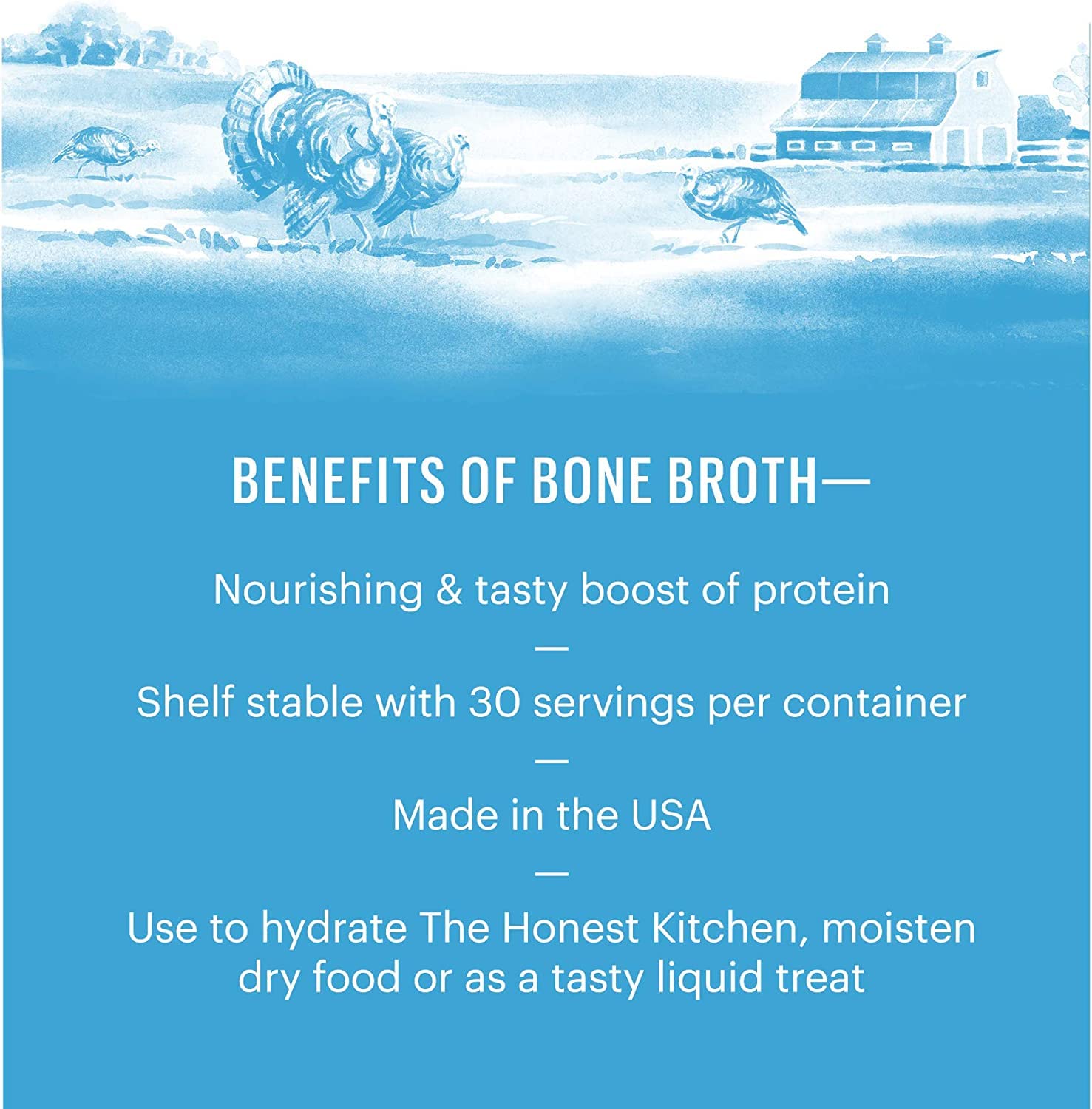Aurora Pet Bundle Set (3) The Honest Kitchen Daily Boosters Instant Turkey Bone Broth with Turmeric Plus AuroraPet Wipes