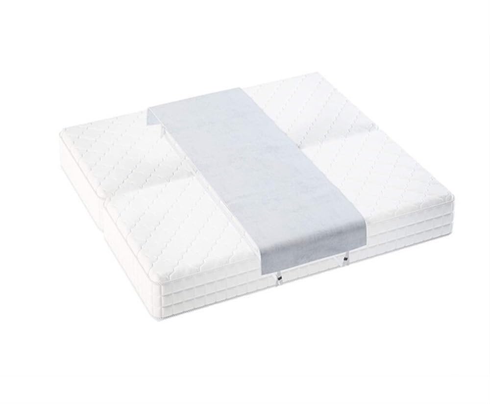 ARSUVI Twin to King Converter Kit, Mattress Gap Filler, Split King Gap Filler for Adjustable Bed, Bed Connector for Family Room (Color : White, Size : 90.6 * 19.7in)