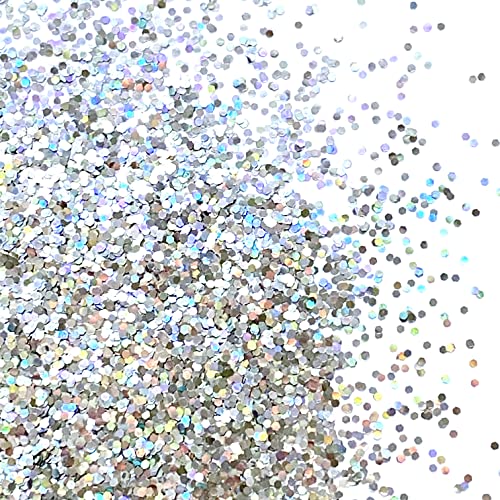 EcoGlimmer "DiscoBall Chunky" Cosmetic Biodegradable Eco Glitter - Plant-Based, Eco-Friendly Glitter Blend for Face, Body, Hair, Nails, and DIY Crafts - 15 Grams (1/2 Ounce)