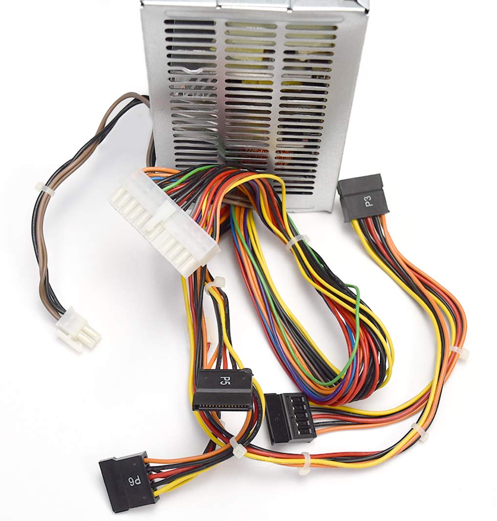 for DELL 300 Watt Compatible Power Supply Replacement Vostro 200 201 220 230 260 270 400 410 420 430 Unit YX446 YX453 CD4GP DG1R8 CF5W6