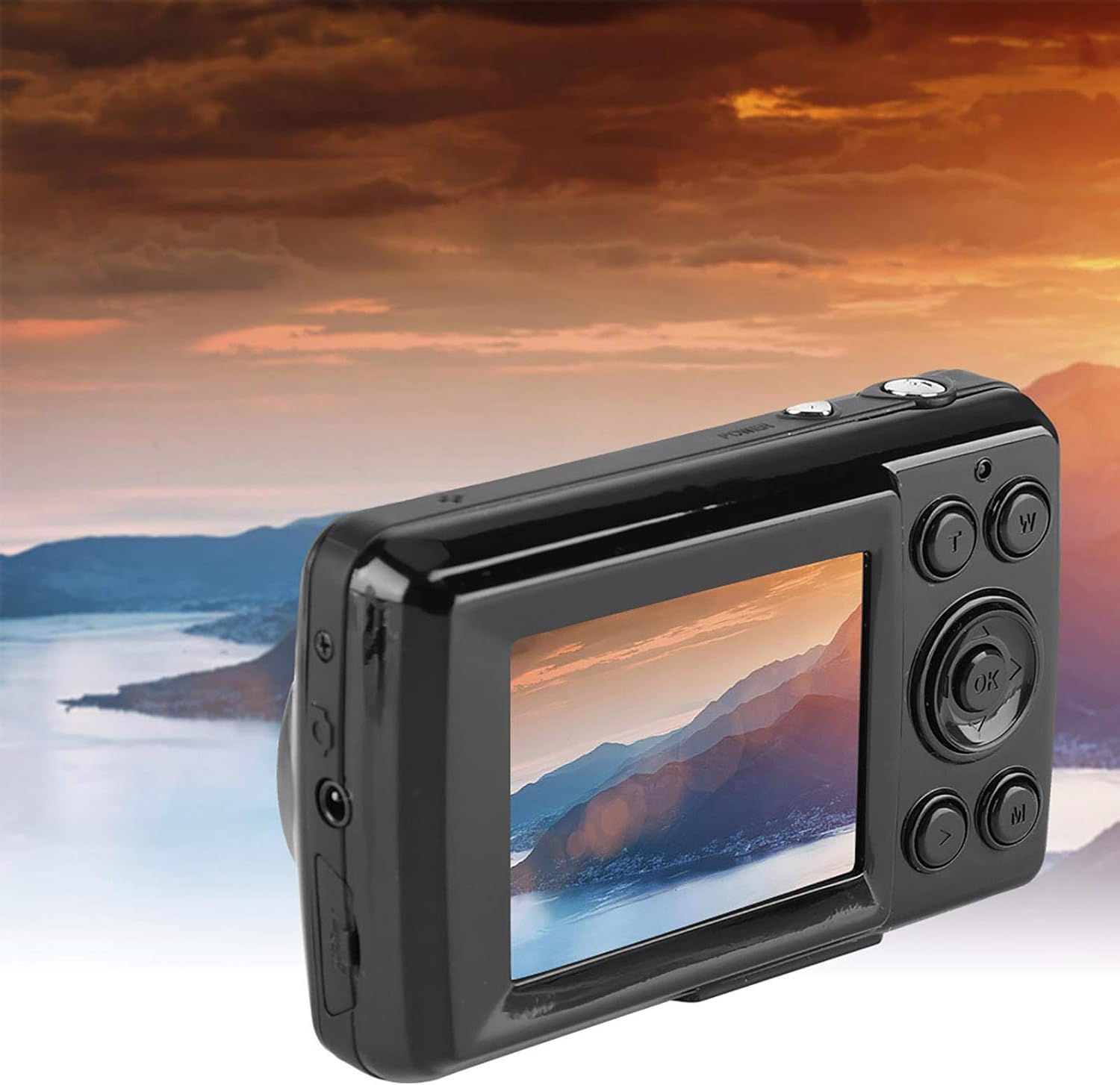 FrenzyDeals 16MP Digital Camera for Stunning Photos & Videos,for Sharp Images,Great Zoom with 2.4" Screen and USB Cable