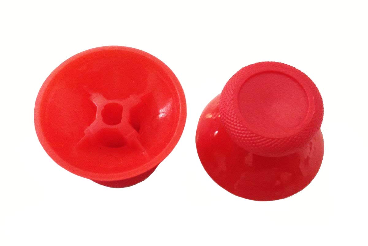 4X Replacement Analogue Thumbsticks for Xbox One/ PS4 Controllers - Red