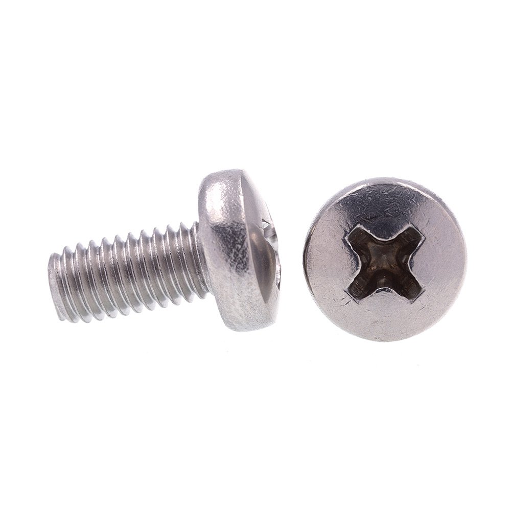 Prime-Line 9131356 Machine Screws, Metric, Pan Head, Phillips Drive, M5-0.8 X 10MM (10 Pack)