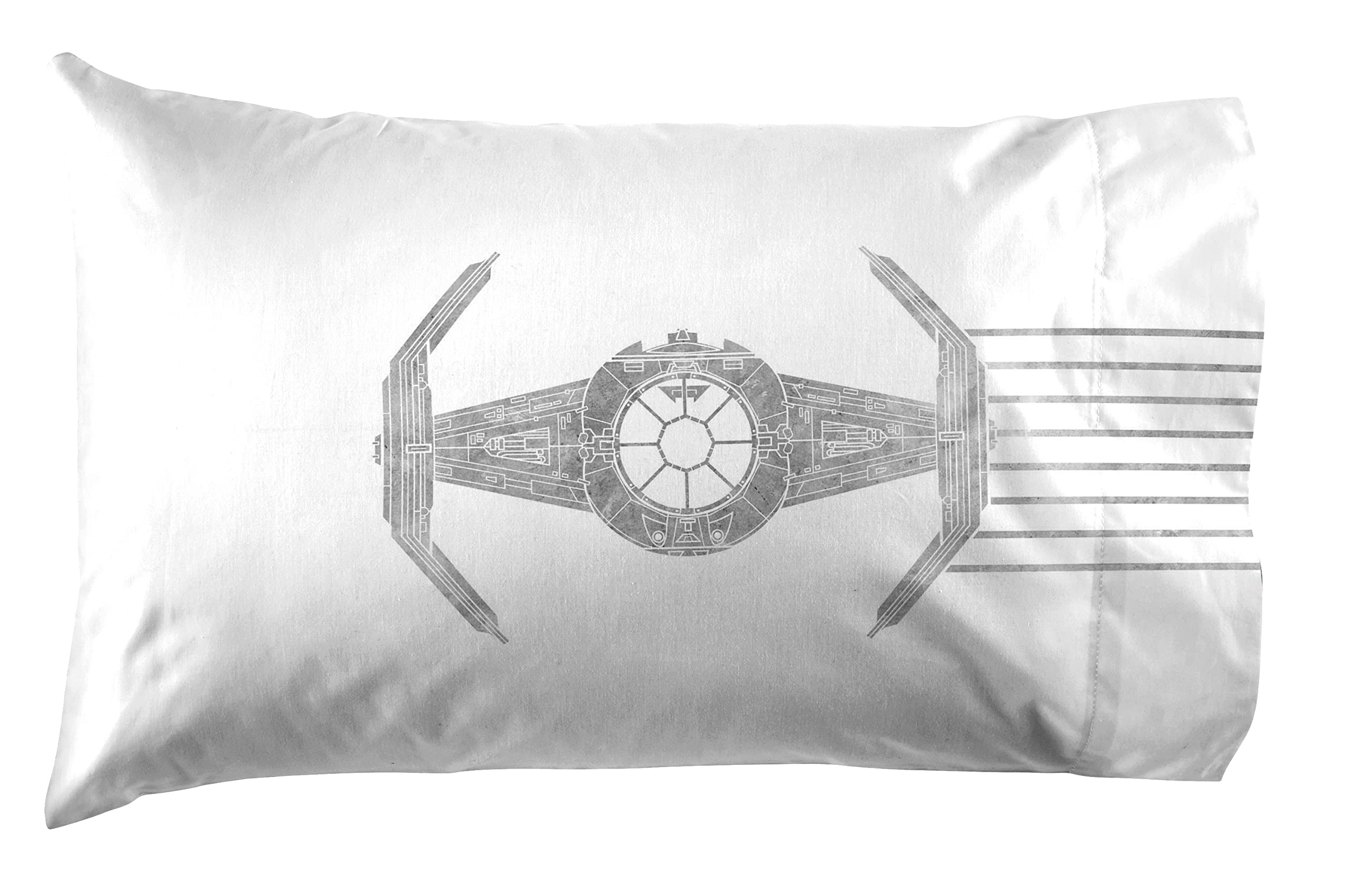 Jay Franco Star Wars Falcon Schematics Full Size Sheet Set - 4 Piece Set Super Soft and Cozy Kid’s Bedding - Fade Resistant Microfiber Sheets