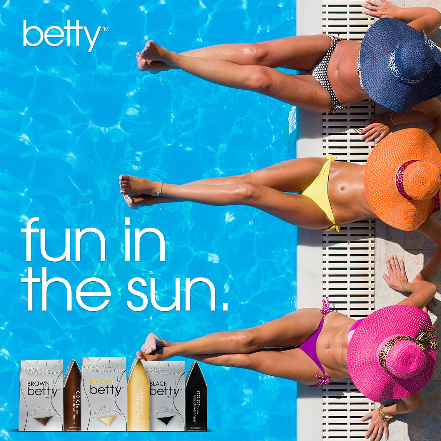 Brown Betty - Hair Color for the Hair Down There Kit