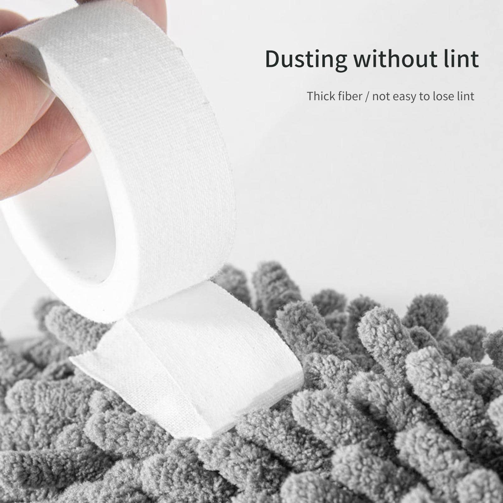 Microfiber Mops | Baseboard Duster with Washable Microfiber Pad,Triangle Dust Mop, Wet or Dry Floor Cleaning, Washable Chenille Pad Shenyang