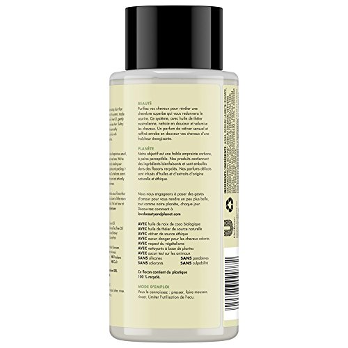 Love beauty and planet tea tree oil & vetiver shampoo, 400ml (1 battles)