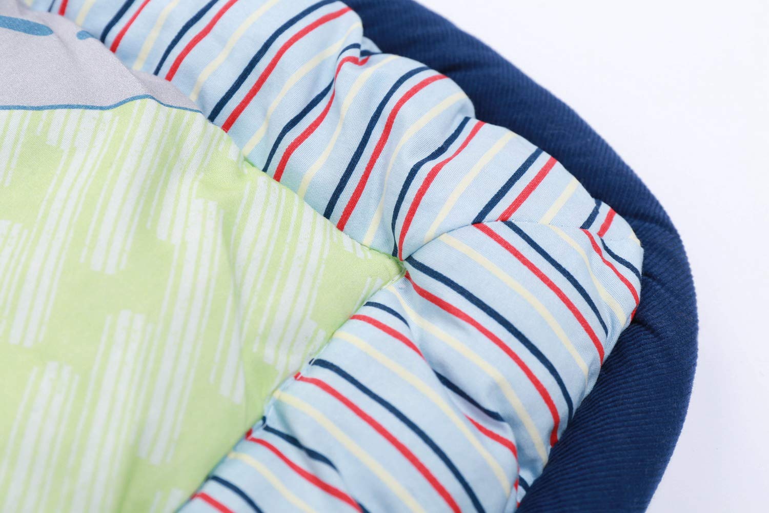 My Little Town 4-Piece Nursery Crib Bedding Set for Newborn Baby Infant