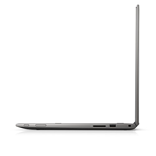 Dell i5568-0463GRY 15.6" FHD 2-in-1 Laptop (Intel Core i3-6100U 2.3GHz Processor, 4 GB RAM, 500 GB HDD, Windows 10) Gray