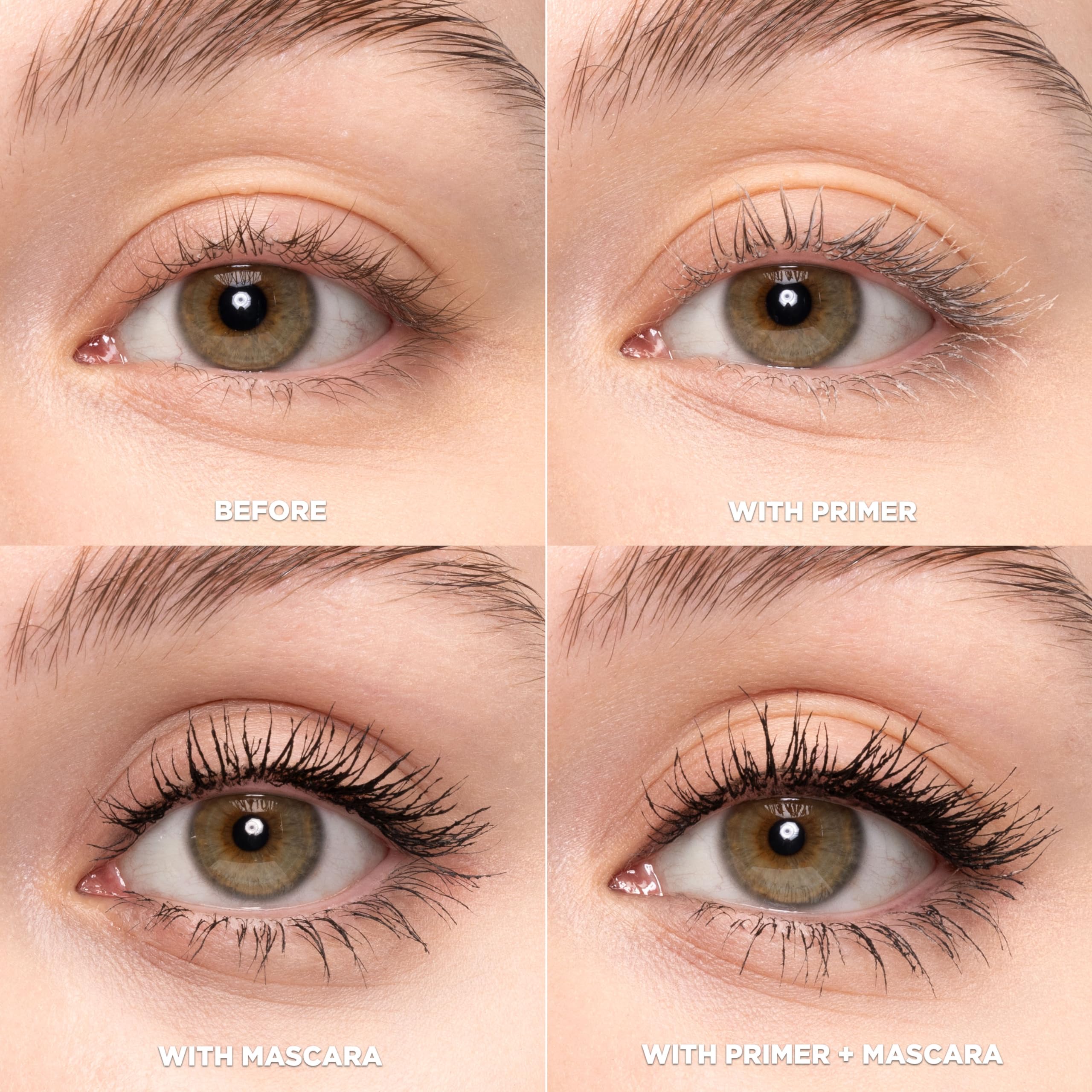 L’Oréal Paris Voluminous Lash Boosting Conditioning Primer Mascara, White Primer, 0.24 Fl Oz., 2 Count