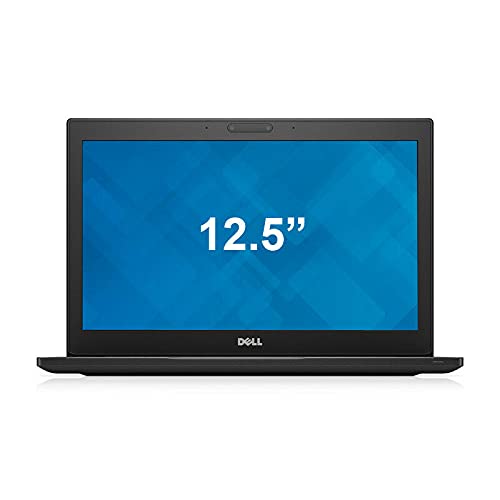 Dell Latitude 7280 Intel Core i7-6600U X2 2.6GHz 8GB 256GB SSD 12.5", Black (Renewed)