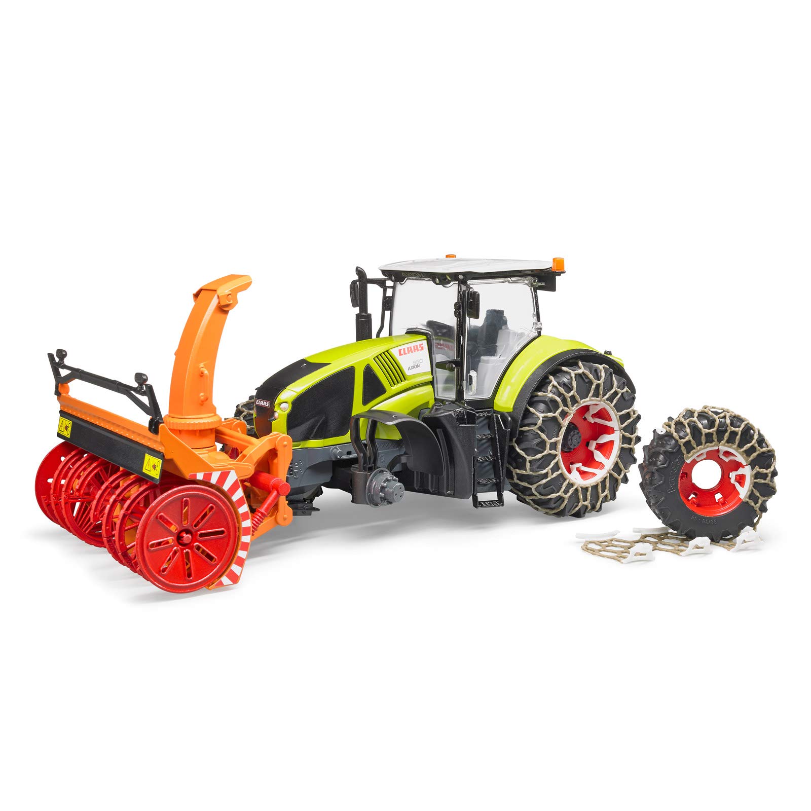 Bruder Claas Axion 950 with Snow Chai...