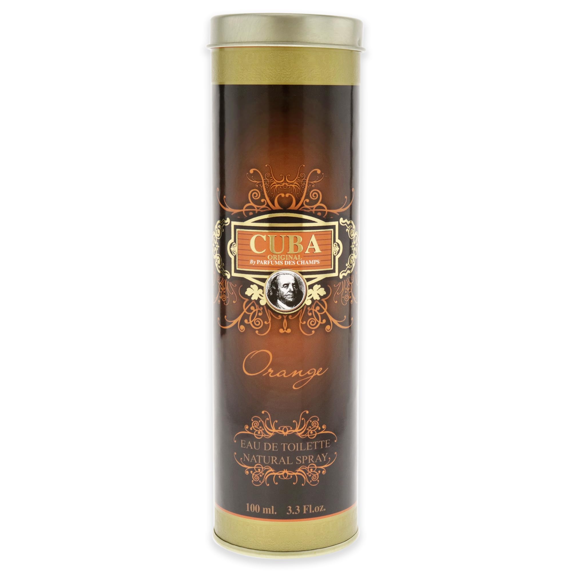 Cuba Orange By Cuba For Men Edt Spray,3.3 Fl Oz