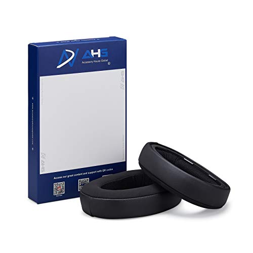 Replacement Ear Pads and Headband Compatible with Sennheiser GSP 500 GSP 550 GSP 600 GSP 670 Headphones. Premium Protein Leather | Soft high-Density Foam | Alcantara | Easy Installation