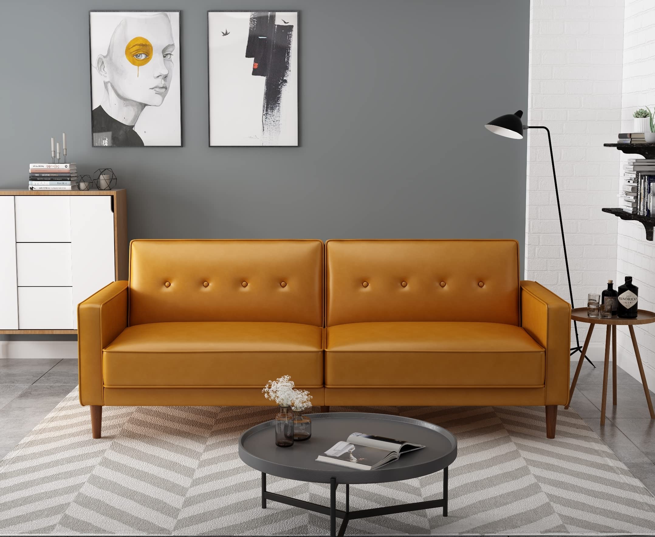 Gold Sparrow Camden Convertible Sofa Bed