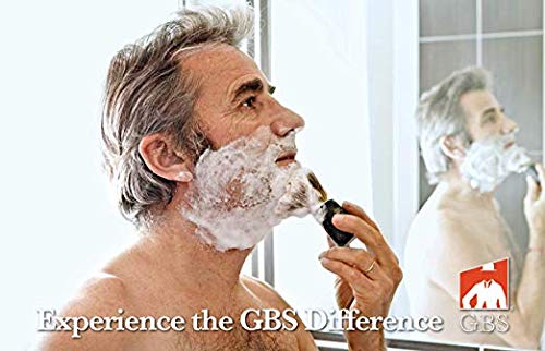 G.B.S Sharp Blades and Styptic Powder Jar, Stops Bleeding from Shaving Nicks and Cuts Soothes Skin and Pore After Shave, Pack of 36