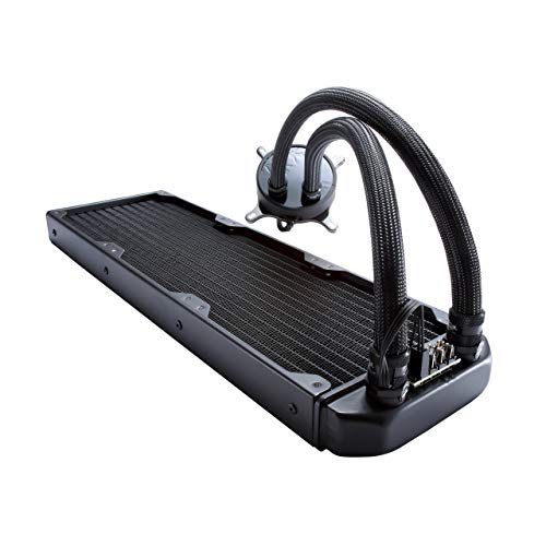 Fractal Design Celsius S36-360 mm Radiator - Silent Liquid CPU Cooler - PWM - Intelligent Controls - 3X Fractal Design Dynamic X2 PWM GP-12 120Mm Silent Fans Included - 1/4" Fitting - Black