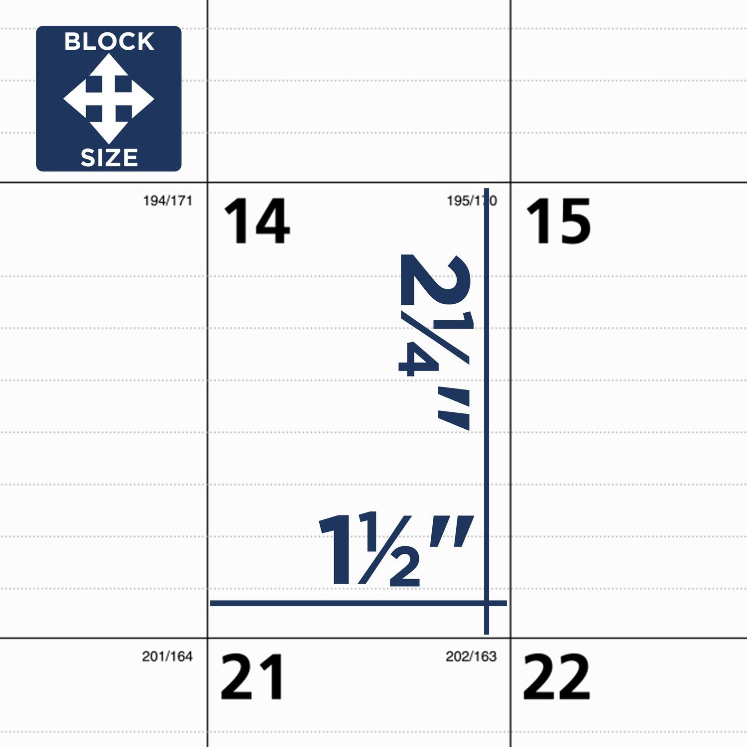Academic Wall Calendar 2021-2022, AT-A-GLANCE, 12" x 17", Medium, QuickNotes (PM5328)