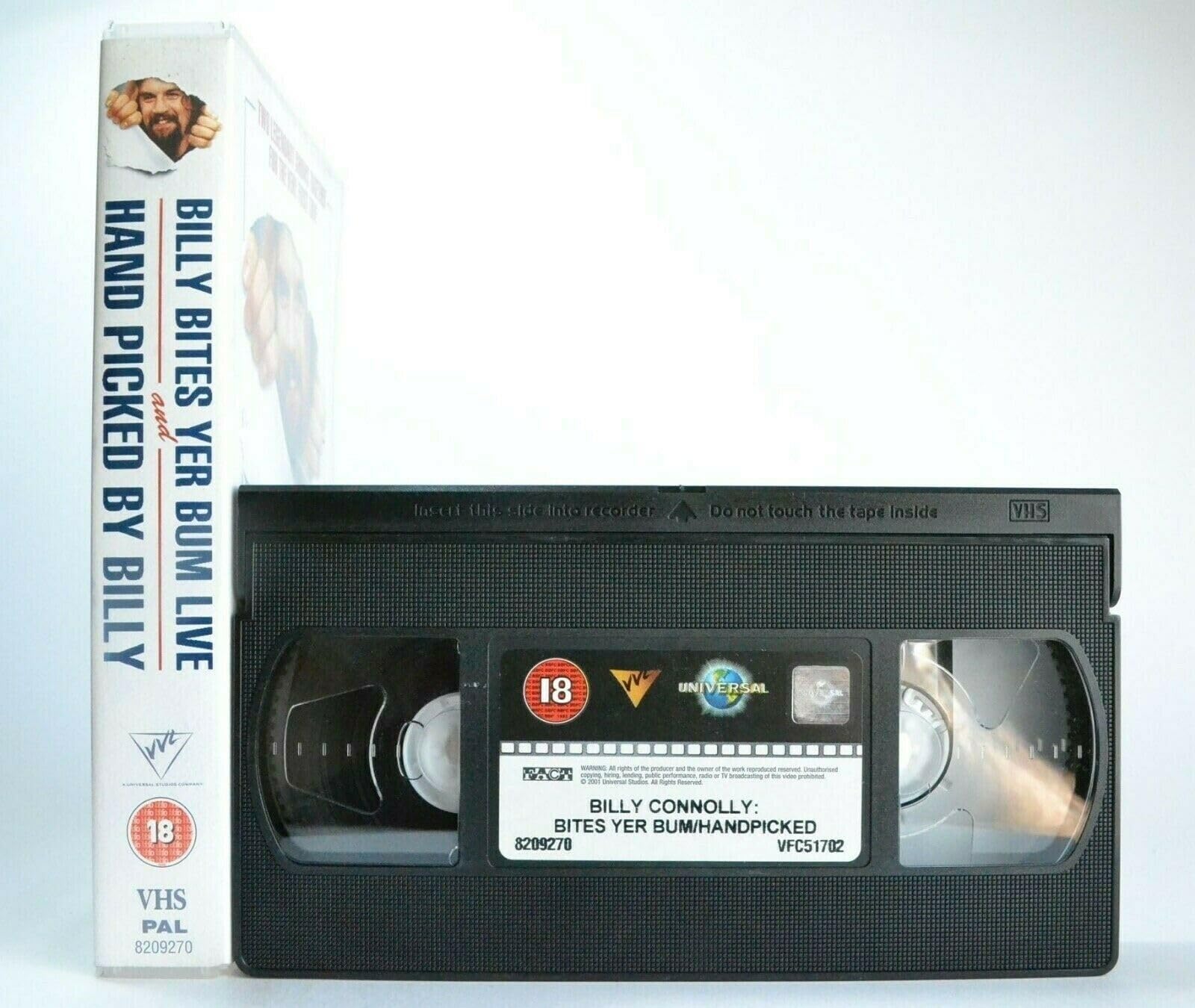 Billy Connolly: Bites Yer Bum (1980)/Handpicked (1981) - Live Comedy Shows - VHS