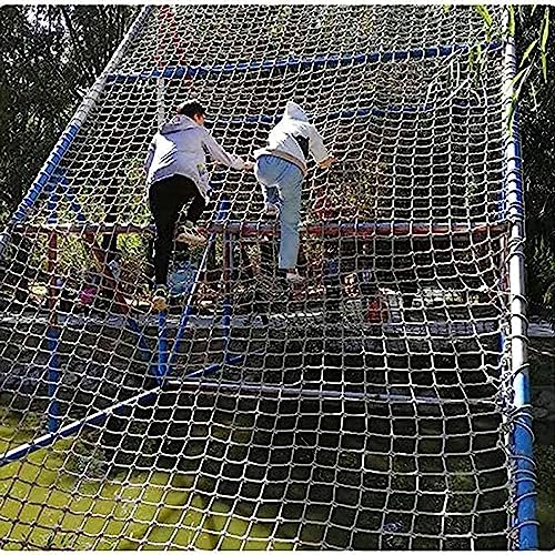 EkiDaz HXRW Rope Net Kids Safety Protective Net Sturdy Rope Climbing Net Polyamide Net for Kids Indoor and Outdoor Playing Playground Sets for Backyards (Size : 2 * 3m(6.6 * 9.9ft))
