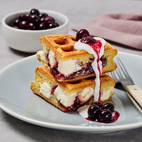 Curtis Stone 2-pack 5" Stuffed Waffle Makers with Recipes & Gift Boxes (Renewed)