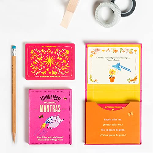 Affirmators! Mantras Morning - Day Affirmation Cards Deck, Daily Cards & Positive Affirmations (30 Cards Deck)