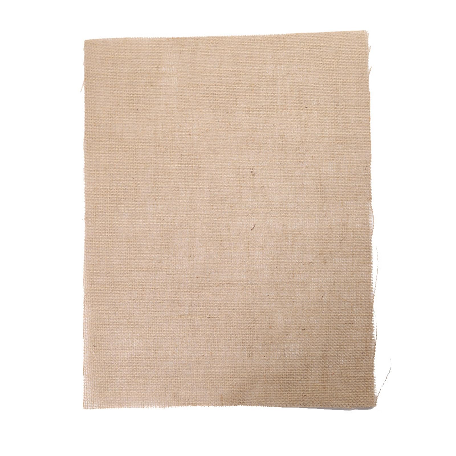 5 Pcs Linen Jutes Placemat Vintage Burlap Teas Cup Mat Natural Place Mats Small Kitchen Dining Table Mat Durable Teas Cup Plates Mats