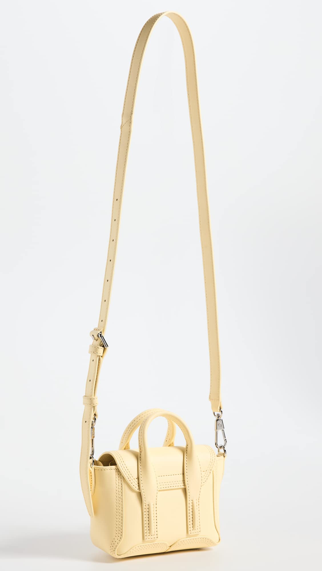 3.1 Phillip Lim Women's Pashli Nano Satchel, Lemonade, Yellow, One Size
