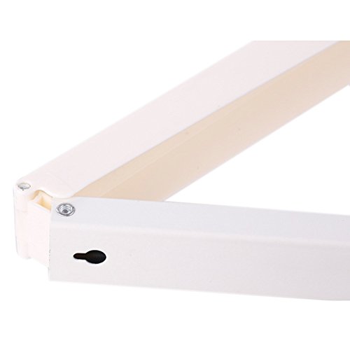 Kerocy Stainless Steel Wall Mounted Indoor Adjustable Clothes Hanger Magic Foldable Drying Racks