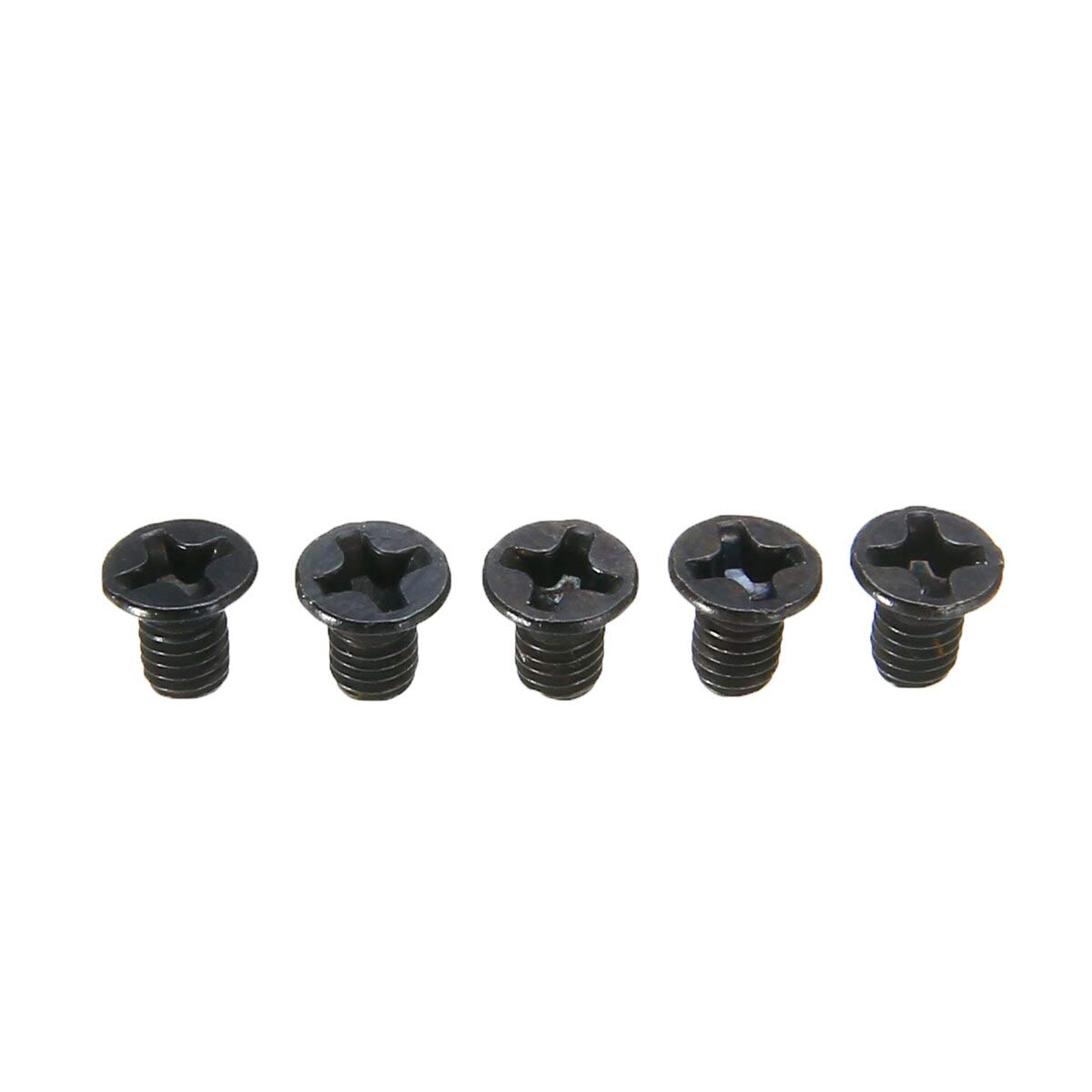 Ochoos 500Pcs/Set Laptop Screw Kit Alloy Steel Black Laptop Computer Screws Set for All Universal Laptop Ochoos Fasteners & Hooks