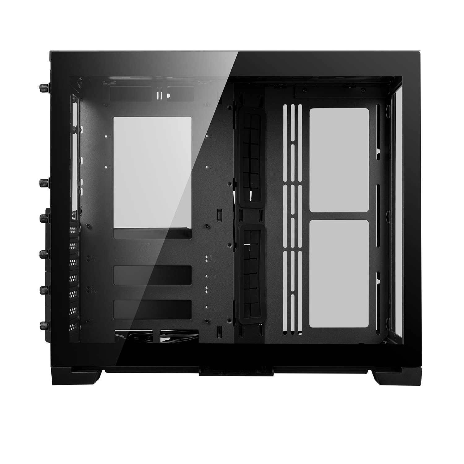 Lian Li O11 Dynamic DUAL-CHAMBER Case - E-ATX (Max 280 mm wide)/ ATX / Micro-ATX/ Mini-ITX - Steel - SFX/ SFX-L - CABLE MANAGEMENT FRIENDLY - COMPLETE DUST PROTECTION (O11D MINI-X)