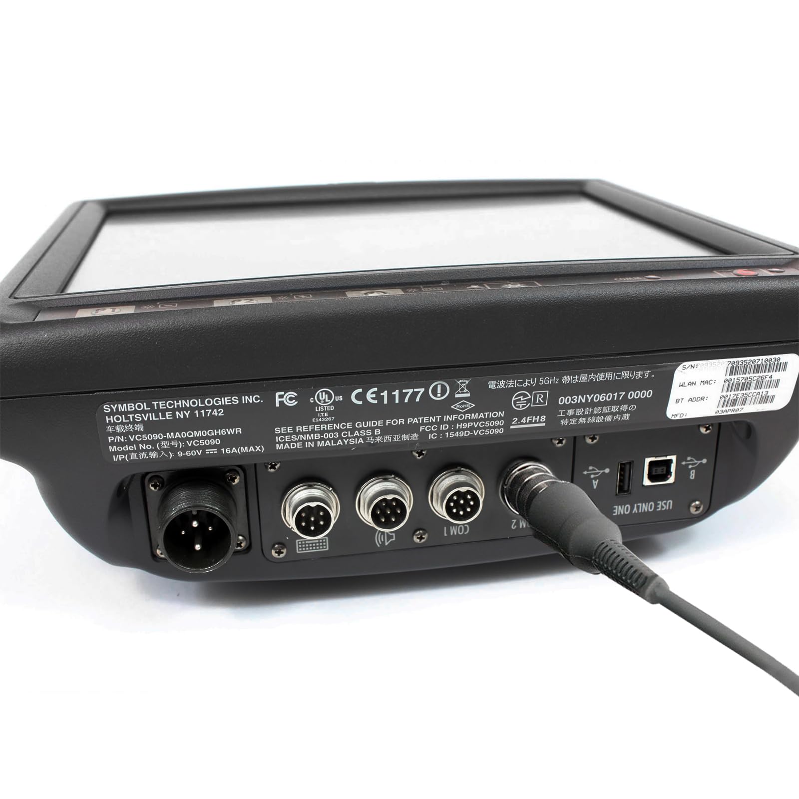 Scanner Cable for Symbol LS3408 to VC5090 DS3508 (8-PIN) Mobile Computer(25-71917-02R),Rugged Connecto,Barcode Scanner Accessories(10Ft/3M)
