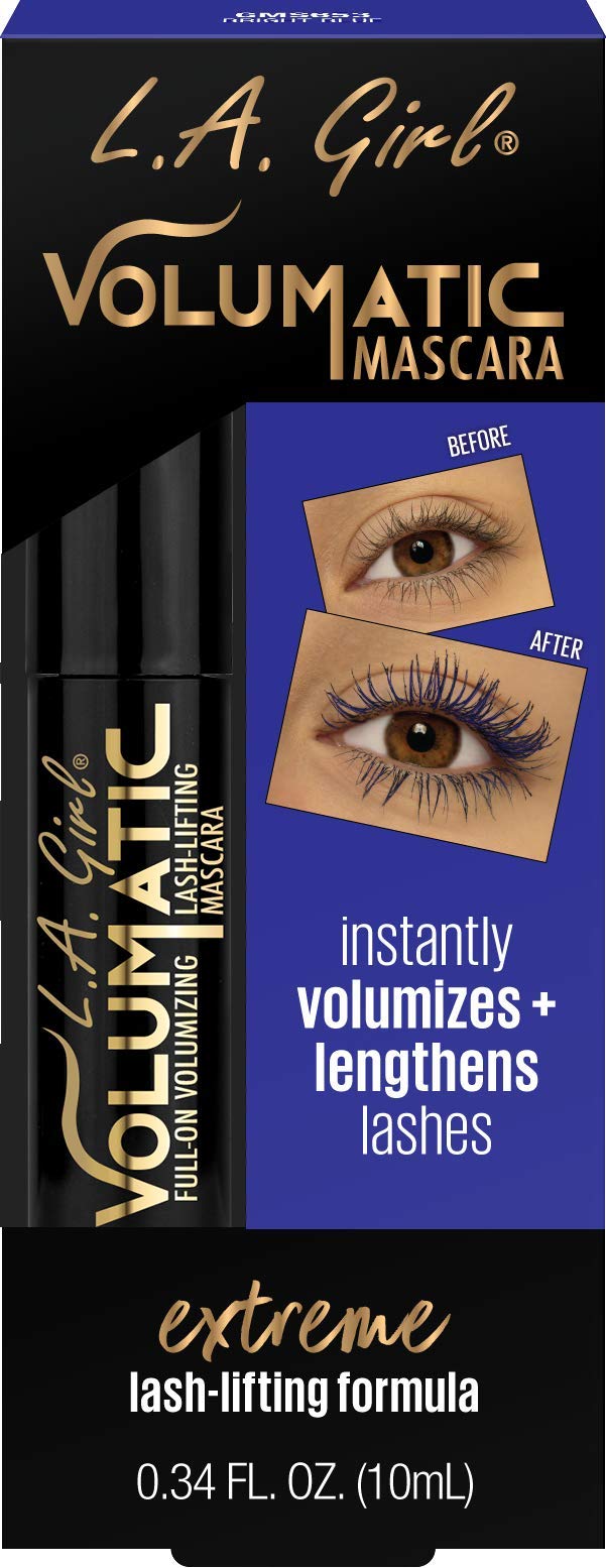 L.A. Girl Volumatic Mascara, Bright Blue GMS653