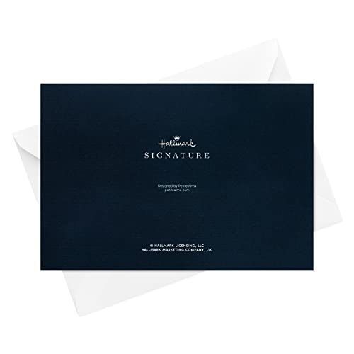 Hallmark Signature Anniversary Card, Love Card for Significant Other (Gold Foil Hearts)