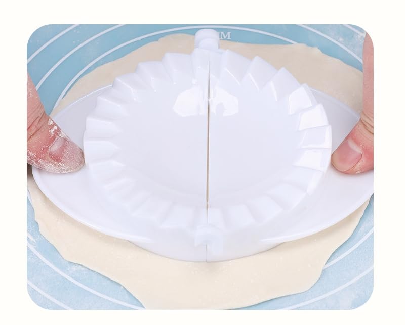 5 Piece Dumpling Maker Dumplings Tool Ravioli Press Pastry Skin Press Mold Set Dough Ravioli Press Asian Dumpling Mold Pelmeni Maker Dough Press Home Cooking Calzone Maker Pierogi