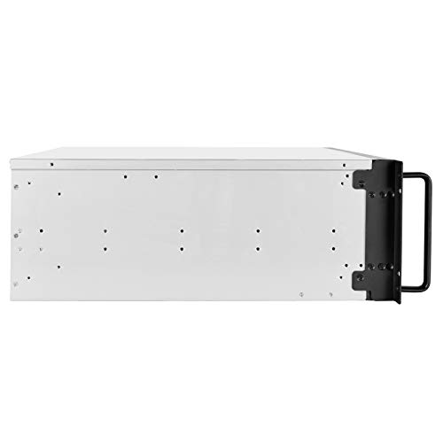 SilverStone Technology 4U Rackmount Server Chassis with 3 X 5.25 Front Bays with CEB/ATX/mATX/Mitx Support RM400 Cases SST-RM400