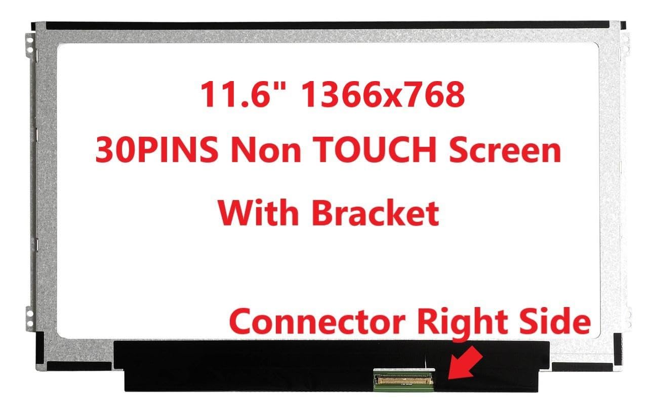 FULLCOM New 11.6 inch Screen Compatible with CHROMEBOOK 11 C771-C4TM HD Replacement Screen Also fit CHROMEBOOK C771-C8V5, CHROMEBOOK C771 Series