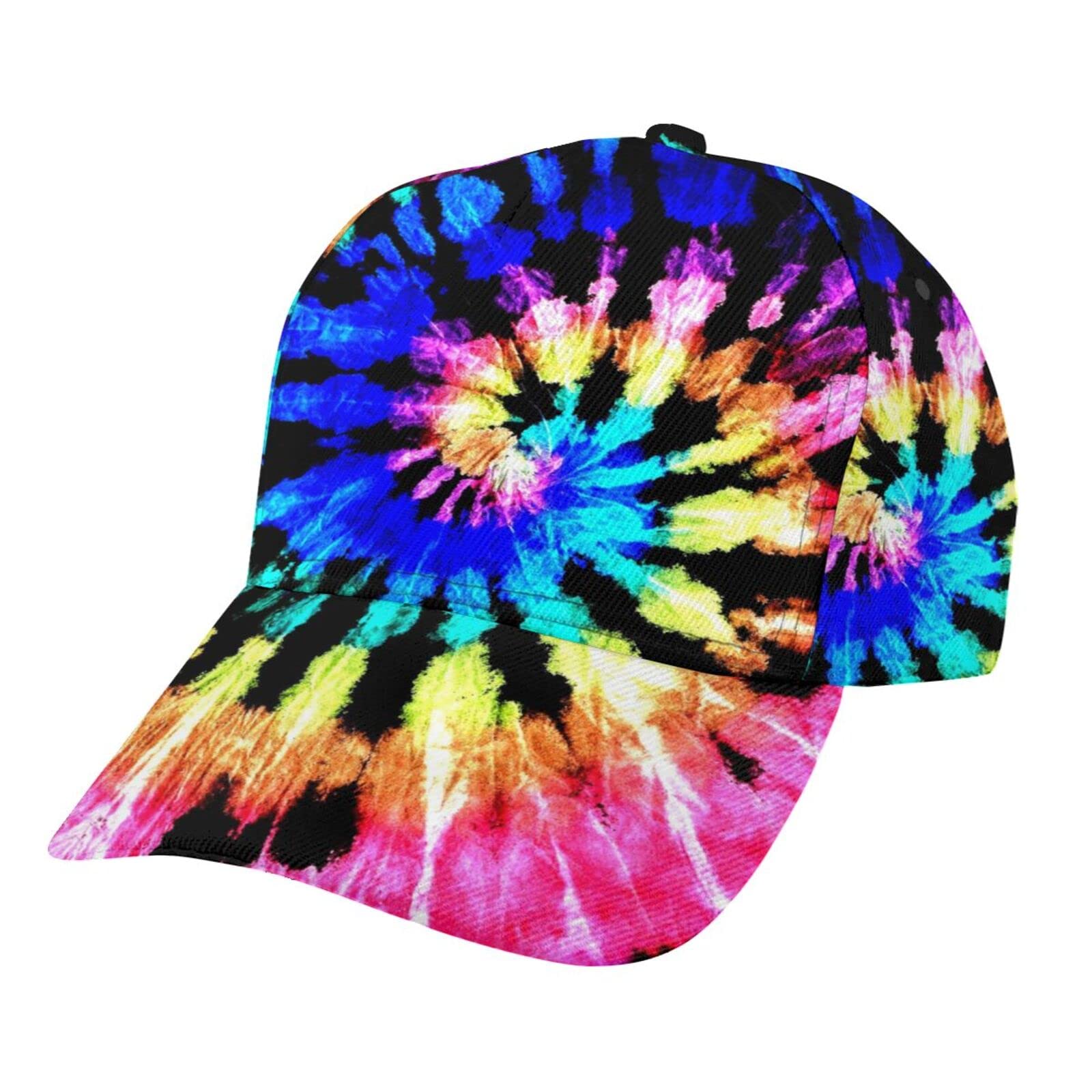 ACDADRT Neon Adjustable Baseball Cap for Men & Women Low Profile Dad Hat for Trucker Cycling Golf Sports Running 6 One Size
