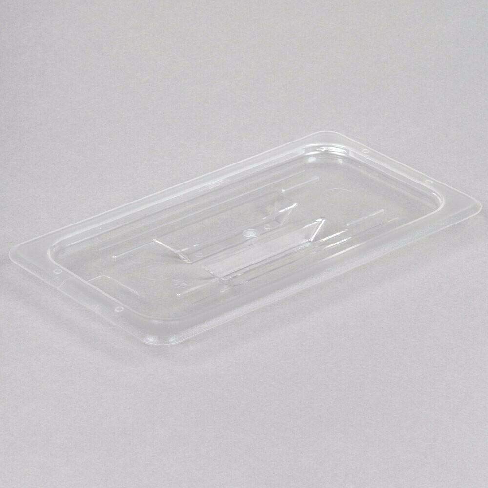 Restaurant Supplies 3 Polycarbonate Food Pan Lids 1/3 Third Size Clear