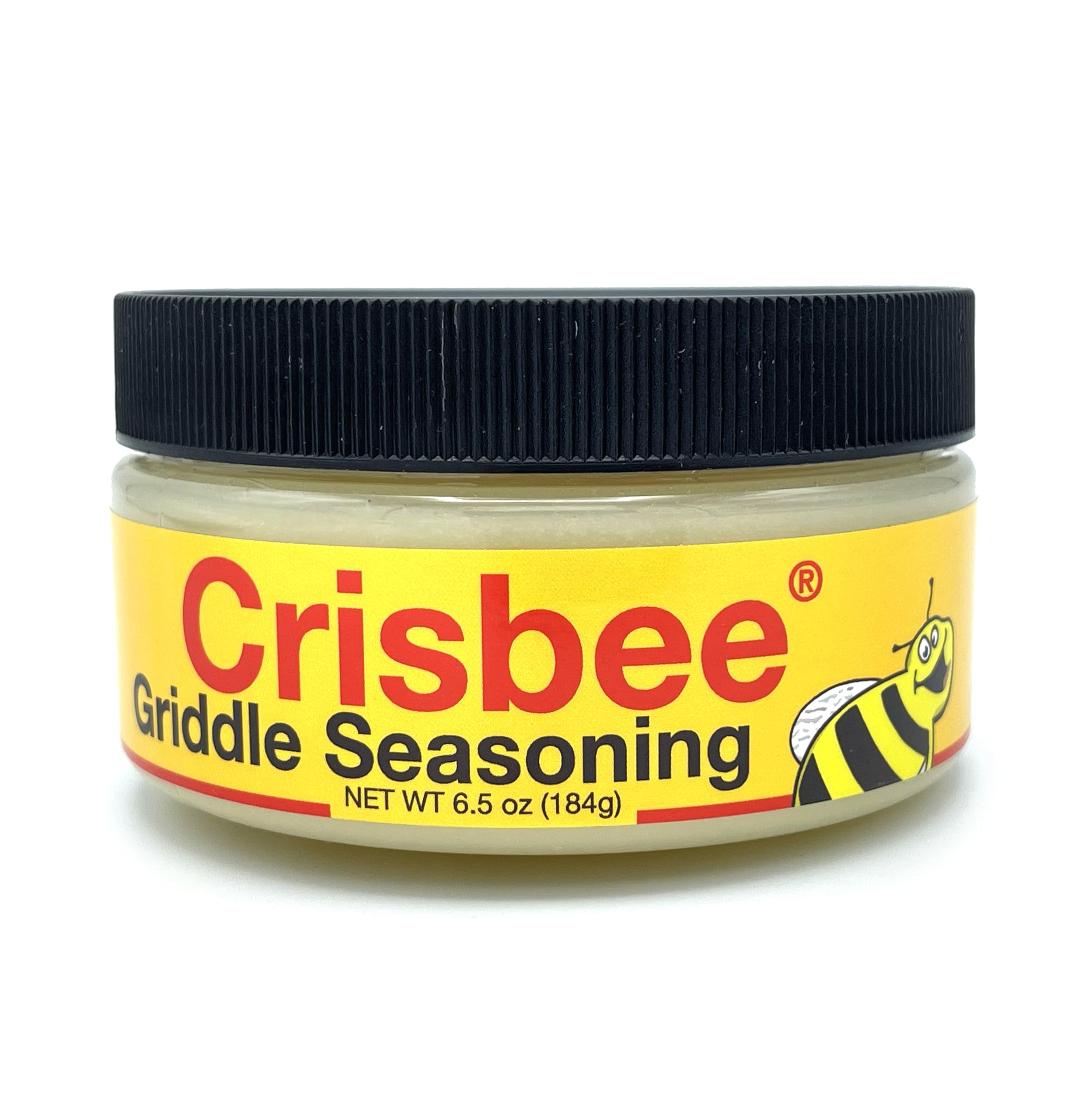 Crisbee® Griddle Seasoning - 6.5oz - 2-in-1 Seasoning for Blackstone Griddle, Cast Iron and Carbon Steel Cookware - Family Made in USA